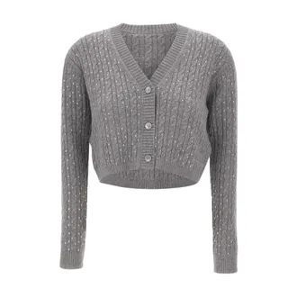 Max Mara Damen, Strickwaren, Grau, SGr&ouml;&szlig;e