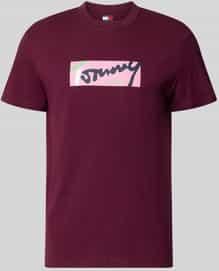 Tommy Jeans Regular Fit T-Shirt aus reiner Baumwolle
