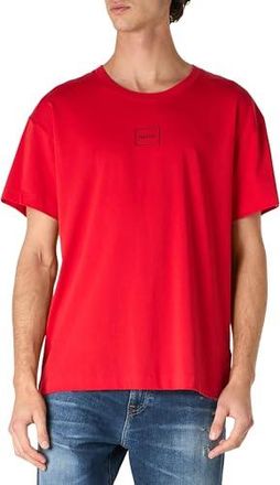 HUGO BOSS Laze Loungewear_T_Shirt, Open Pink, L Men