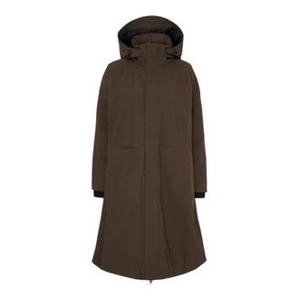 Notyz Funktionaler Anorak - - Coats - Damen - Braun - L