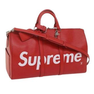 Louis Vuitton Sac Boston Vintage en Cuir Epi Pre-owned - Femme - Pre-owned - Rouge - Taille: ONE Size