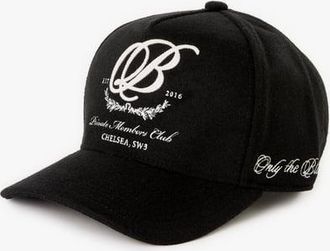 Only the Blind Nur die blinden - stickten Mütze mit Wolle - schwarz