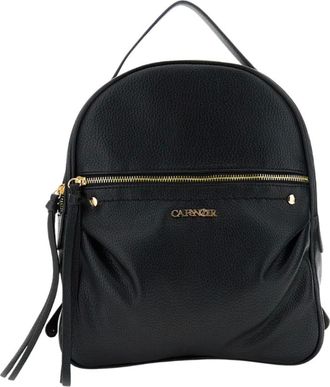 Caf&egrave;noir Femme, Sacs, Noir, Taille: ONE Size Soft Zip Backpack