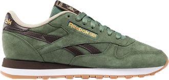 Reebok Unisex Classic Leather Sneaker,Escapegrn Darkmatter Mushroom,36.5 EU