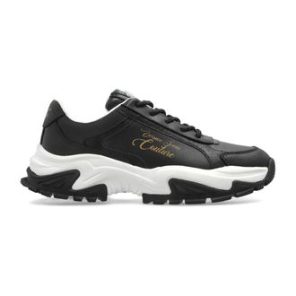 Versace Jeans Couture Logo-Detail Chunky Sneakers - - Shoes - Damen - Schwarzk - 40 EU