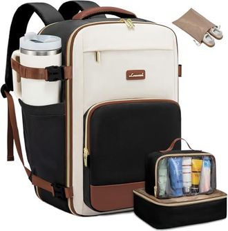 Lovevook Ryanair - Sac &agrave; dos de voyage - 43 cm - Bagage &agrave; main assorti en avion - Sac &agrave; dos de voyage pour homme et femme - Petit sac de cabine pour Eurowings,