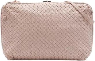 Bottega Veneta Sac bandouli&egrave;re Nodini Pre-owned - Femme - Pre-owned - Rose - Taille: ONE Size