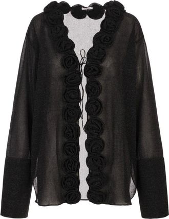 Oséree Damen, Blusen & Hemden, Schwarzk, LGröße