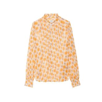 Zadig&Voltaire Femme, Blouses et Chemises, Beige, Taille: 36 FR Timz Tunic