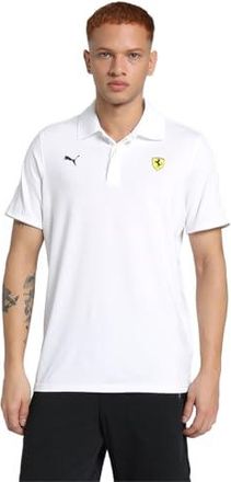 Puma Polo Cloudspun Race Scuderia Ferrari HP Homme XS, White