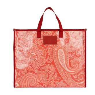 Etro Femme, Sacs, Orange, Taille: ONE Size Tote Bag