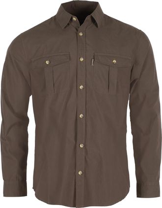 Pinewood Herren Safari Hemd Langarm - Stilvolles Outdoor Hemd Herren - Schnelltrocknende und weiche Polyester-Baumwoll-Mischung - Vielseitig einsetzbares Wande
