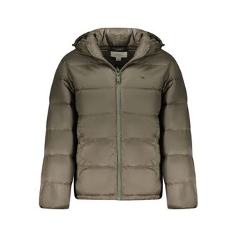Calvin Klein Marrone Poliammide Jacke - - Jackets - Herren - Gr&uuml;n - XL