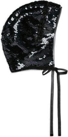 Simone Rocha Sequin-embellished Bonnet