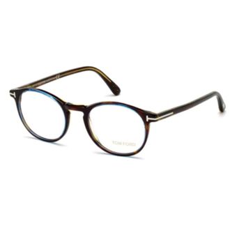 Tom Ford unisex, Accessoires, Noir, Taille: 48 MM Monture optique ronde