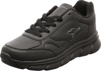 Kangaroos Damen K-CR Adina Sneaker, Jet Black/Mono, 37 EU