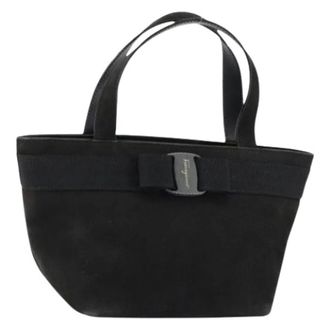 Ferragamo Mini sac Pre-owned - Femme - Pre-owned - Noir - Taille: ONE Size