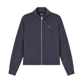 Emporio Armani Emporio Armani Ea7, Damen, Sweatshirts & Hoodies, Blau, MGr&ouml;&szlig;e