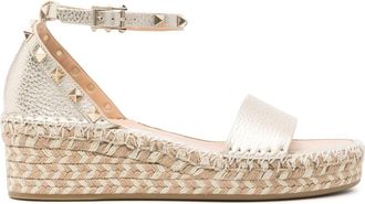 Valentino Garavani Rockstud Espadrilles - Gold