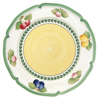 Villeroy & Boch French Garden Fleurence Speiseteller 6er Set Premium Porzellan - Made in Germany - Sp&uuml;lmaschinen- & Mikrowellengeeignet - 26,0 cm - F&uuml;r 6 Personen