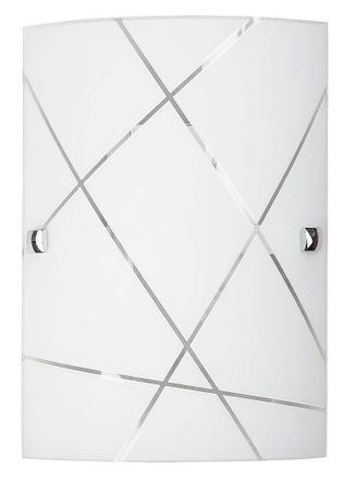 Rabalux Rabalux 3697 Wandleuchte Phaedra aus Metall Glas weiß B:18cm H:26cm