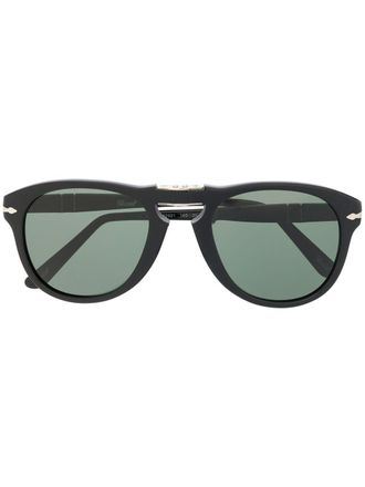 Persol Klassische Pilotenbrille - Schwarz