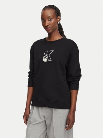 Karl Lagerfeld Sweatshirt B3W20047 Schwarz Regular Fit