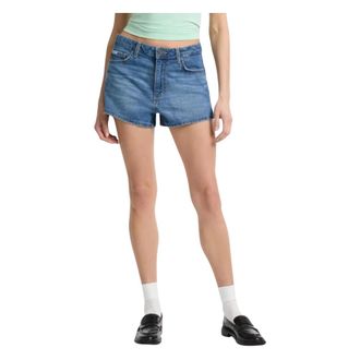 Guess Damen, Shorts, Blau, W32Gr&ouml;&szlig;e