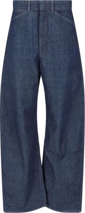 Christophe Lemaire Wide Rounded Jeans