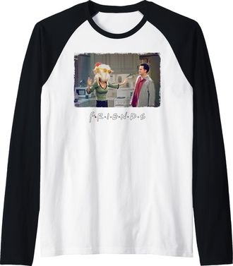 Friends TV Show Chandler Monica Thanksgiving T&uuml;rkei 90er Jahre Raglan