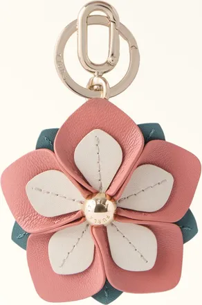 Furla Allegra Schl&uuml;sselanh&auml;nger Toni Rosewood Rosa Nappaleder + Sidney-kalbsleder Damen