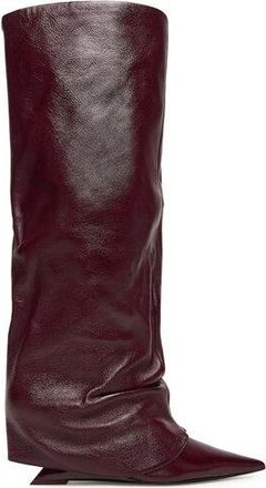 Naked Wolfe Stiefel Stated Dunkelrot