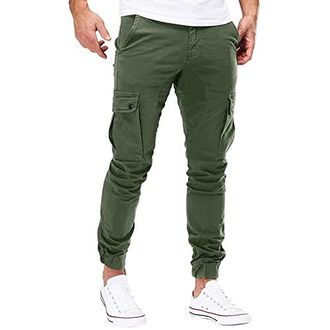 Generic Pantalon Jogging Homme Grande Longueur Slim Kaki Marron Bordeaux Fonc&eacute; Corduroy Leger Safari Am&eacute;ricaine &Eacute;l&eacute;gant Magasin Plein Sequin Boutonn&eacute;e 42 Tie 