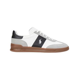Polo Ralph Lauren Klassische Tennis-inspirierte Sneaker f&uuml;r zeitlosen Stil - - Shoes - Herren - Wei&szlig; - 45 EU