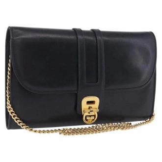 Gucci Sac bandouli&egrave;re vintage doccasion - Femme - Pre-owned - Noir - Taille: ONE Size
