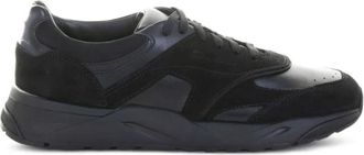 Santoni Homme, Chaussures, Noir, Taille: 41 1/2 EU Innova Baskets