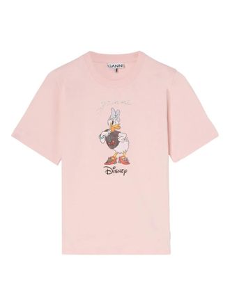 Ganni x Disney t-shirt &agrave; imprim&eacute; graphique - Rose