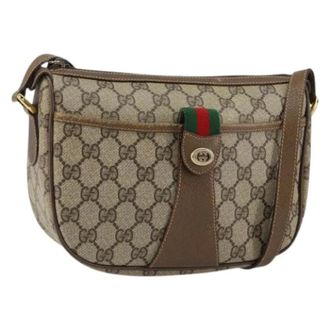 Gucci Sac bandouli&egrave;re en plastique Pre-owned - Femme - Pre-owned - Beige - Taille: ONE Size