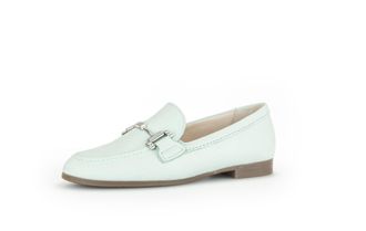 Gabor Damen Slipper, Frauen Slip On,Leichte Mehrweite (G),College Schuhe,Businessschuhe,Slip-ons,Mokassins,Halbschuhe,Pistazie,38.5 EU / 5.5 UK