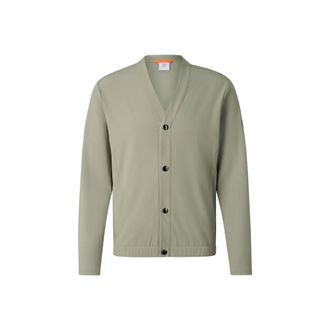 Bogner Sweat-Cardigan Dario f&uuml;r Herren - Eukalyptus - 3XL