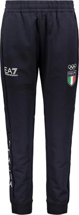 Emporio Armani Pantalon de Sport Technique - Femme - Pantalons - Bleu - Taille: 36 FR