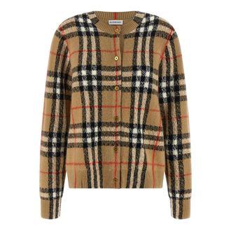 Burberry Clara Cardigan - - Knitwear - Damen - Beige - L