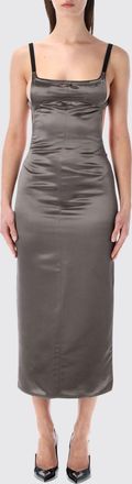 The Attico Kleid THE ATTICO Damen Farbe Grau