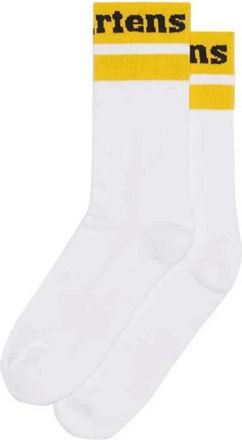 Dr. Martens Homme, Sous-v&ecirc;tements, Blanc, Taille: M/L Chaussettes Athletic Logo