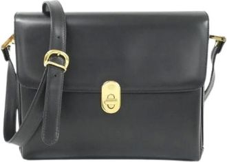 Gucci Sac bandouli&egrave;re en cuir pr&eacute;-poss&eacute;d&eacute; - Femme - Pre-owned - Noir - Taille: ONE Size