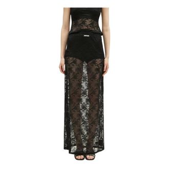 Ksubi Maxi Skirts - Femme - Jupes - Noir - Taille: 36 FR