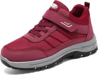 Generic Eestfy Chaussures de Trail Unisexes Respirantes, antid&eacute;rapantes et r&eacute;sistantes &agrave; lusure pour la Marche du Printemps &agrave; lautomne,Rouge,40 EU