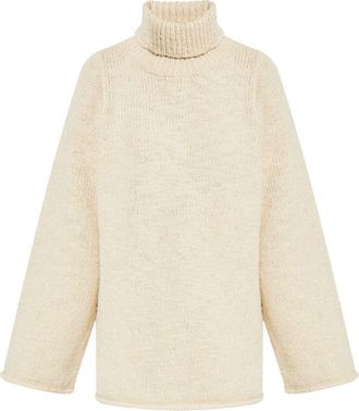 By Malene Birger Klassischer Rollkragenpullover - Nude
