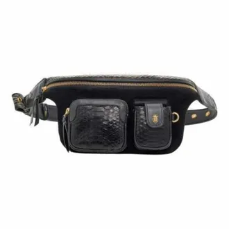 CLARIS VIROT Femme, Sacs, Noir, Taille: ONE Size Rom&eacute;o Belt Bag