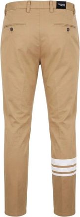 Trussardi Pantalon Chino Pliss&eacute; - Homme - Pantalons - Beige - Taille: M